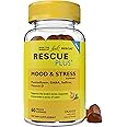 Amazon.com: Bach Rescue Plus Mood & Stress Support Gummies, Daytime ...