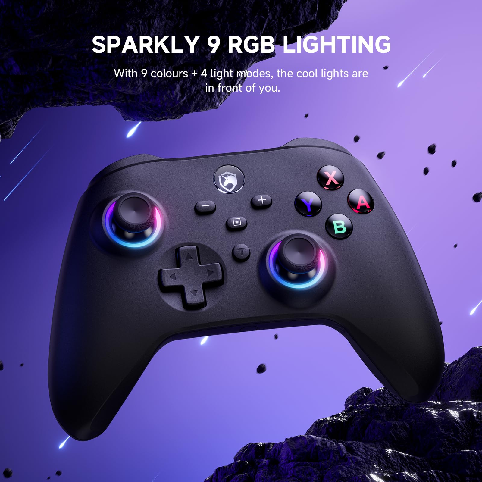 Mua ECHTPower Wireless Switch Controller for Switch/PC/iOS/Android,1000mAh Switch Pro Controller ...