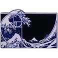 Amazon.com: Fibonacci Sequence Math Rule Great Wave Off Kanagawa ...