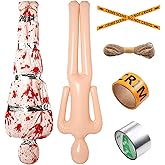 Amazon.com: STONCH Inflatable Bloody Corpse Bag Halloween Decorations ...