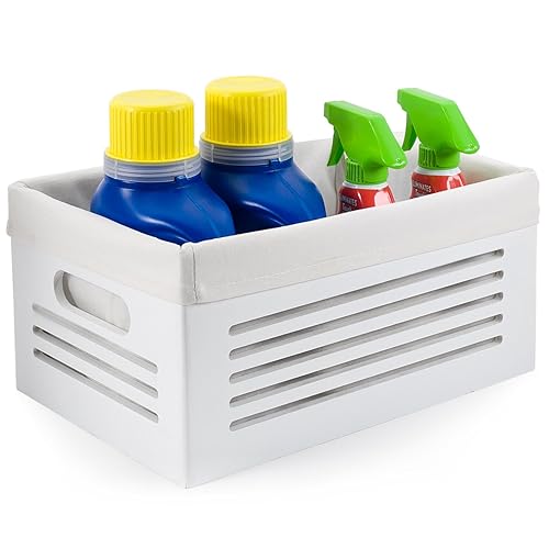 Wooden Storage Bin Container Crate - Decorative Storage Boxes Wood ...