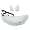 LA CARRIE Plush Tail and Ears Faux Fur Animal Fox Wolf Costume Kit for ...
