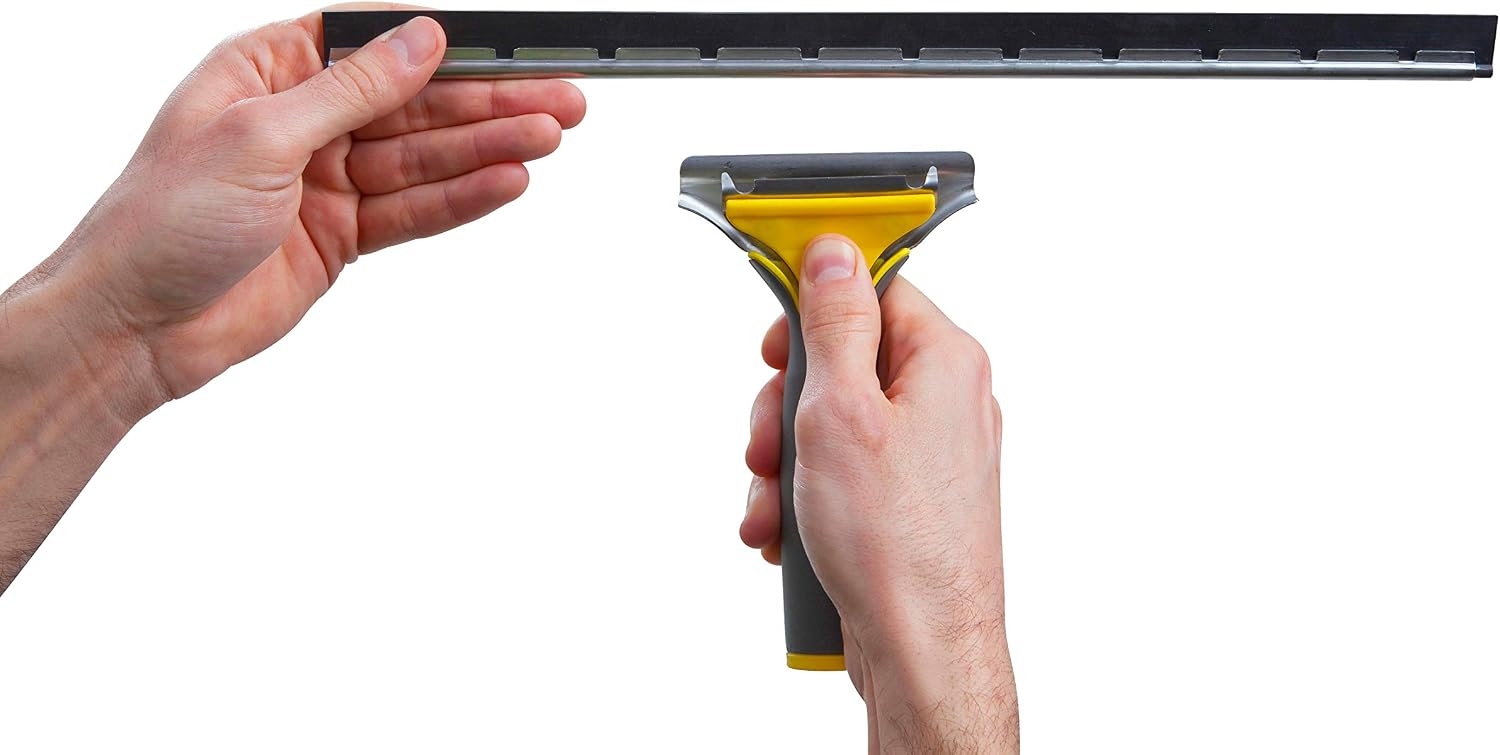 Vermop Rail with Rubber 25 cm, Stainless Steel, Charcoal – BigaMart