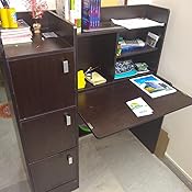 Spacewood Winner Study Table (Natural Wenge): Amazon.in: Home & Kitchen