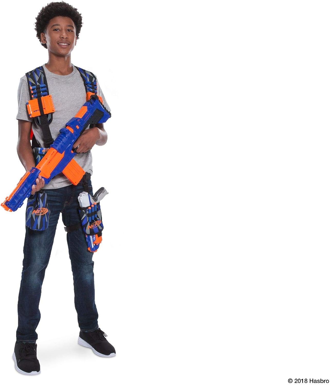 Nerf NER0160 Elite Multi Mobile Gear Pack-Holster-Refill Bag-Utility ...