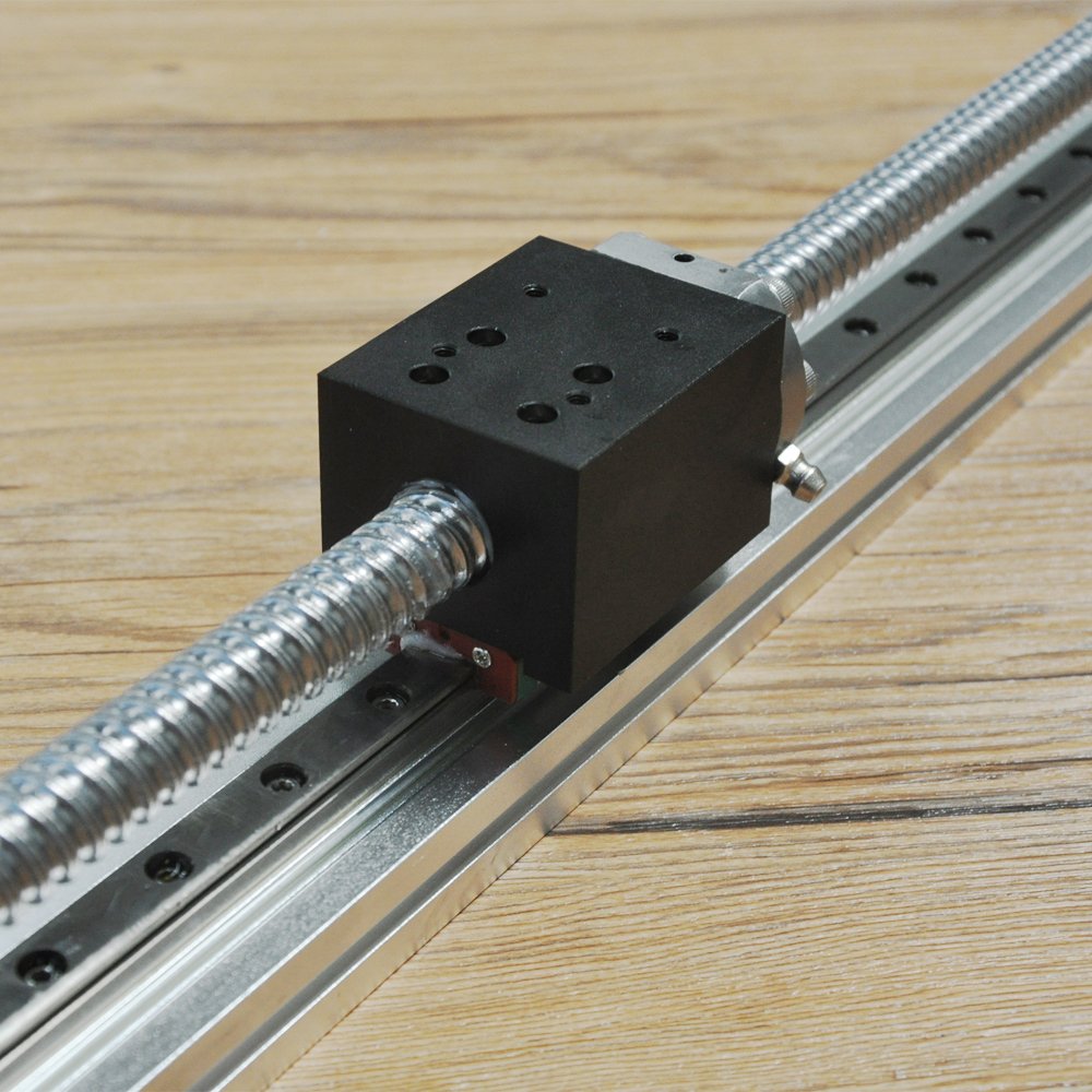 Industrial FUYU FSL40 Linear Guide Slide Table Ball Screw Motion Rail CNC Linear Guide Stage ...