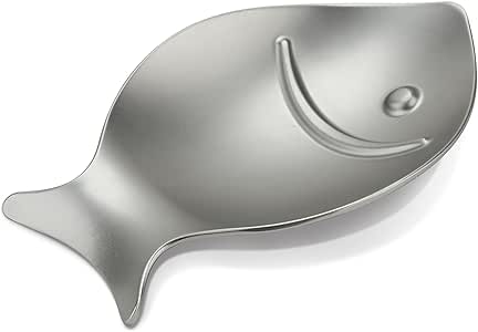Amazon.com: Umbra Fish Spoon Rest, Nickel: Kitchen & Dining