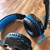 Amazon.com: VersionTECH. G2000 Pro Gaming Headset PS4 Xbox One Wired ...