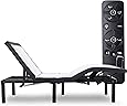Amazon.com: Blissful Nights e4 Queen Adjustable Bed Base Frame with Massage, Anti-Snore, Zero ...