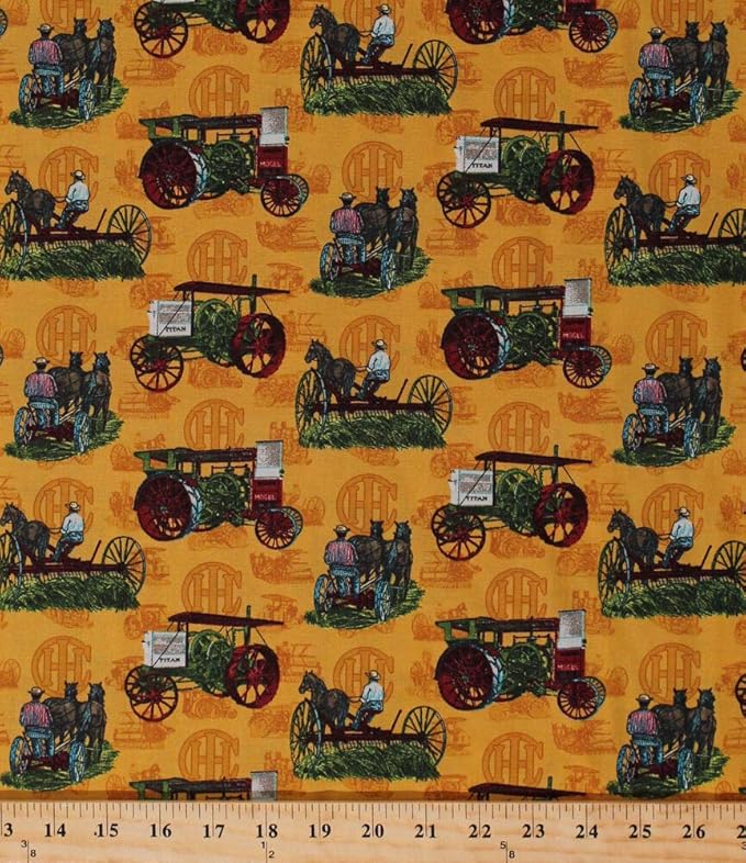 Amazon.com: Cotton Farmall International Harvester Vintage Tractors ...