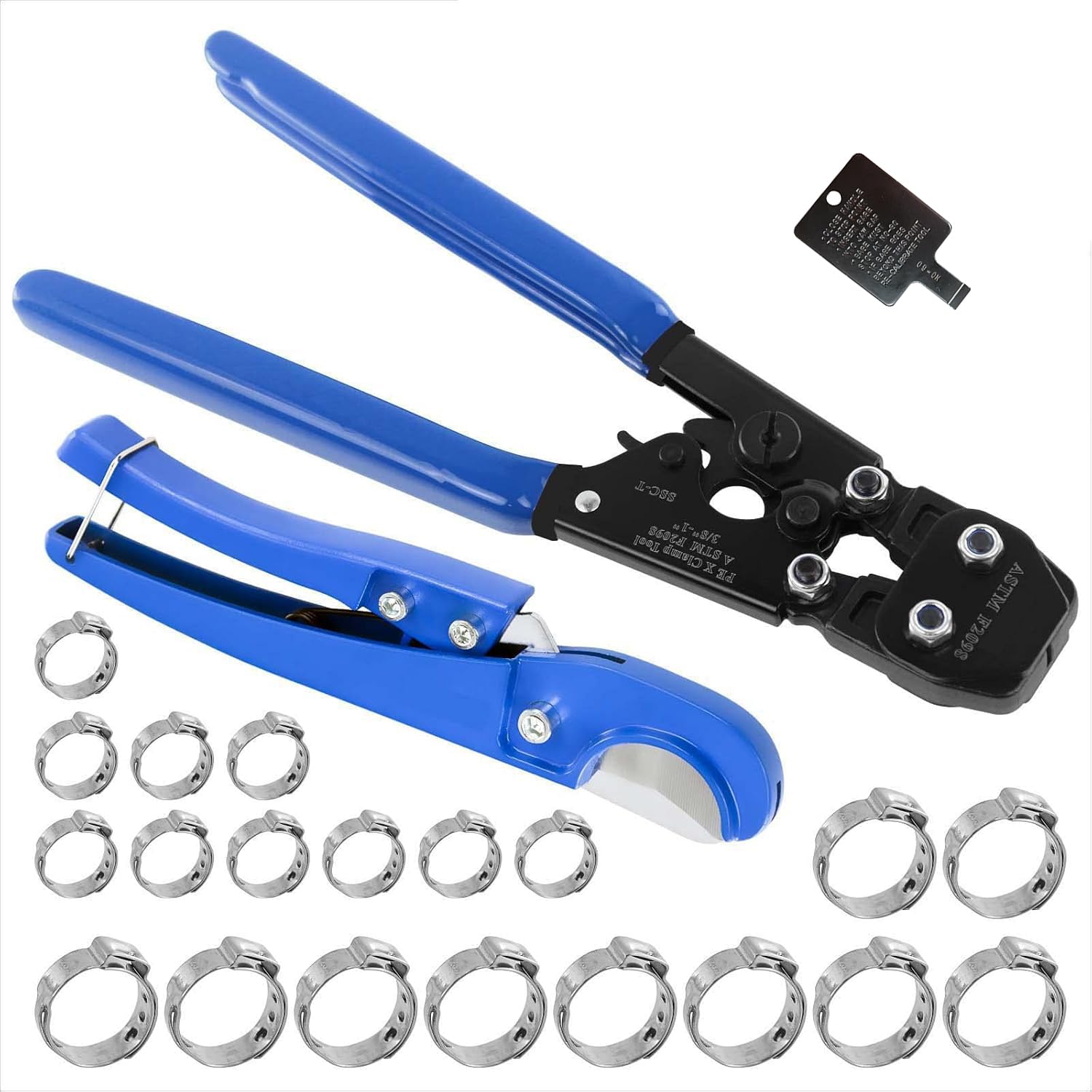 Pex Clamp Cinch Tool Crimping Tool Crimper for Stainless Steel Clamps ...