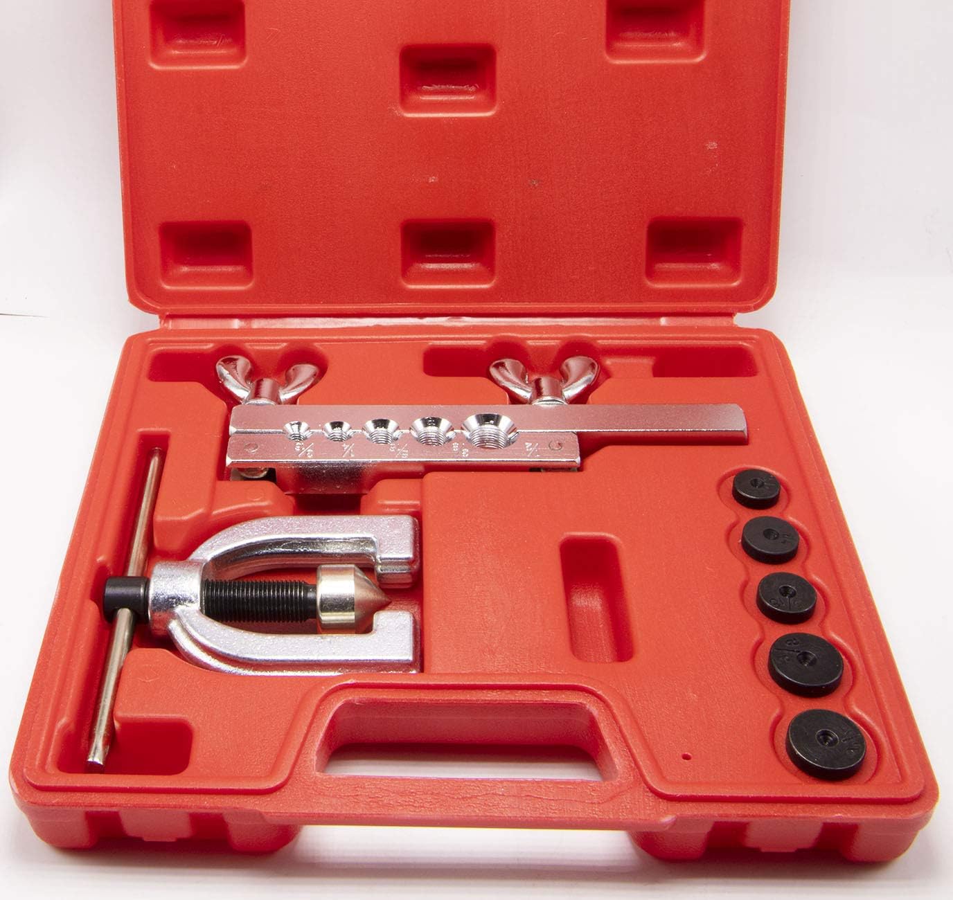 Amazon.com: Brake line Flaring Tool, Double Flaring Tool kit Copper ...