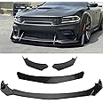 Amazon.com: DREAMOTOR Front Bumper Lip Spoiler, Car Universal Adjustable Spoiler Splitter ...