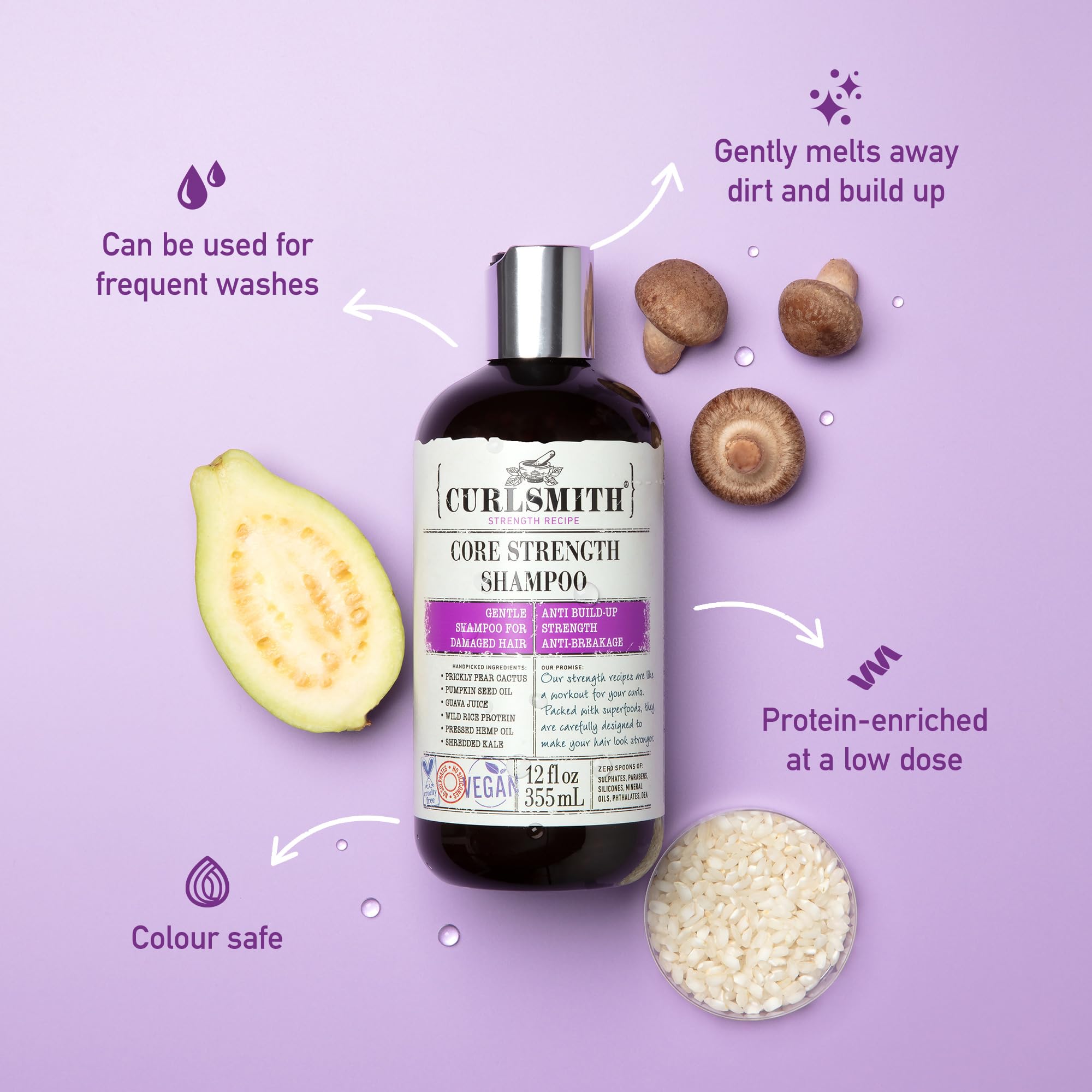 Mua CURLSMITH – Core Strength Shampoo, trên Amazon Mỹ chính hãng 2024 ...