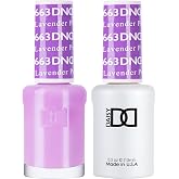 Amazon.com: DND DC Gel Polish Set, Purple Collection, UV/LED Gel Polish ...
