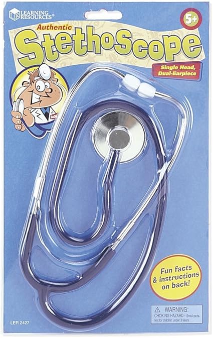 Learning Resources Stethoscope, Pretend Play, Exploration Play, Working ...