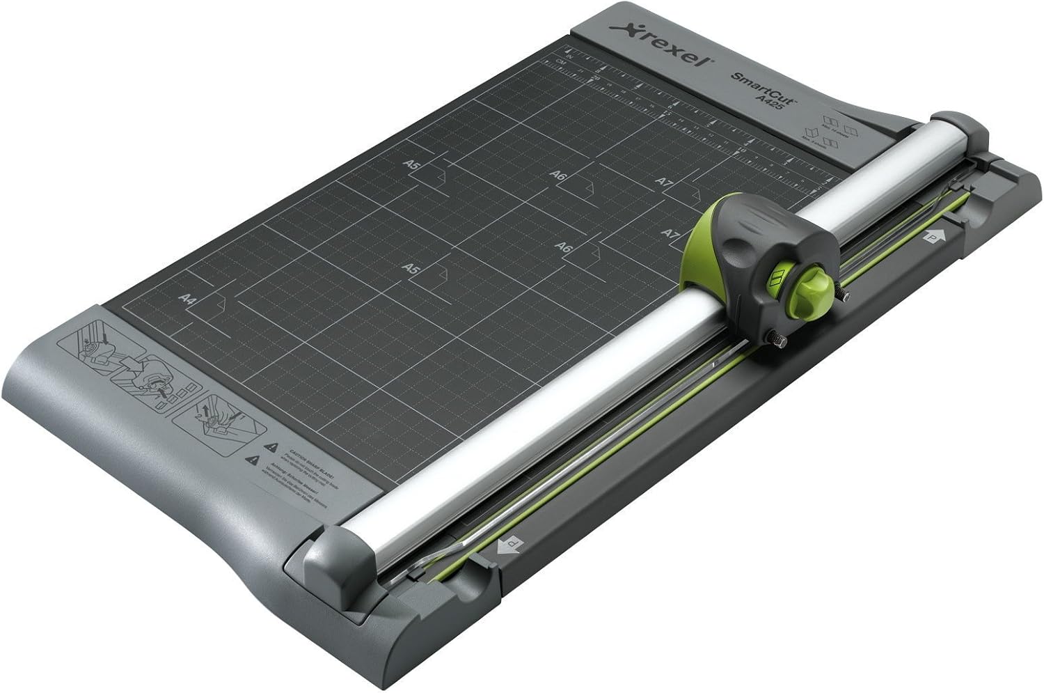 Rexel SmartCut A425 4 in 1 Trimmer A4 Charcoal 10 Sheet Capacity and ...