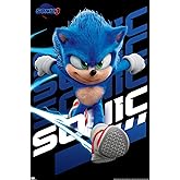Amazon.com: Trends International Sonic The Hedgehog 3 - Shadow Motorcycle One Sheet Wall Poster ...