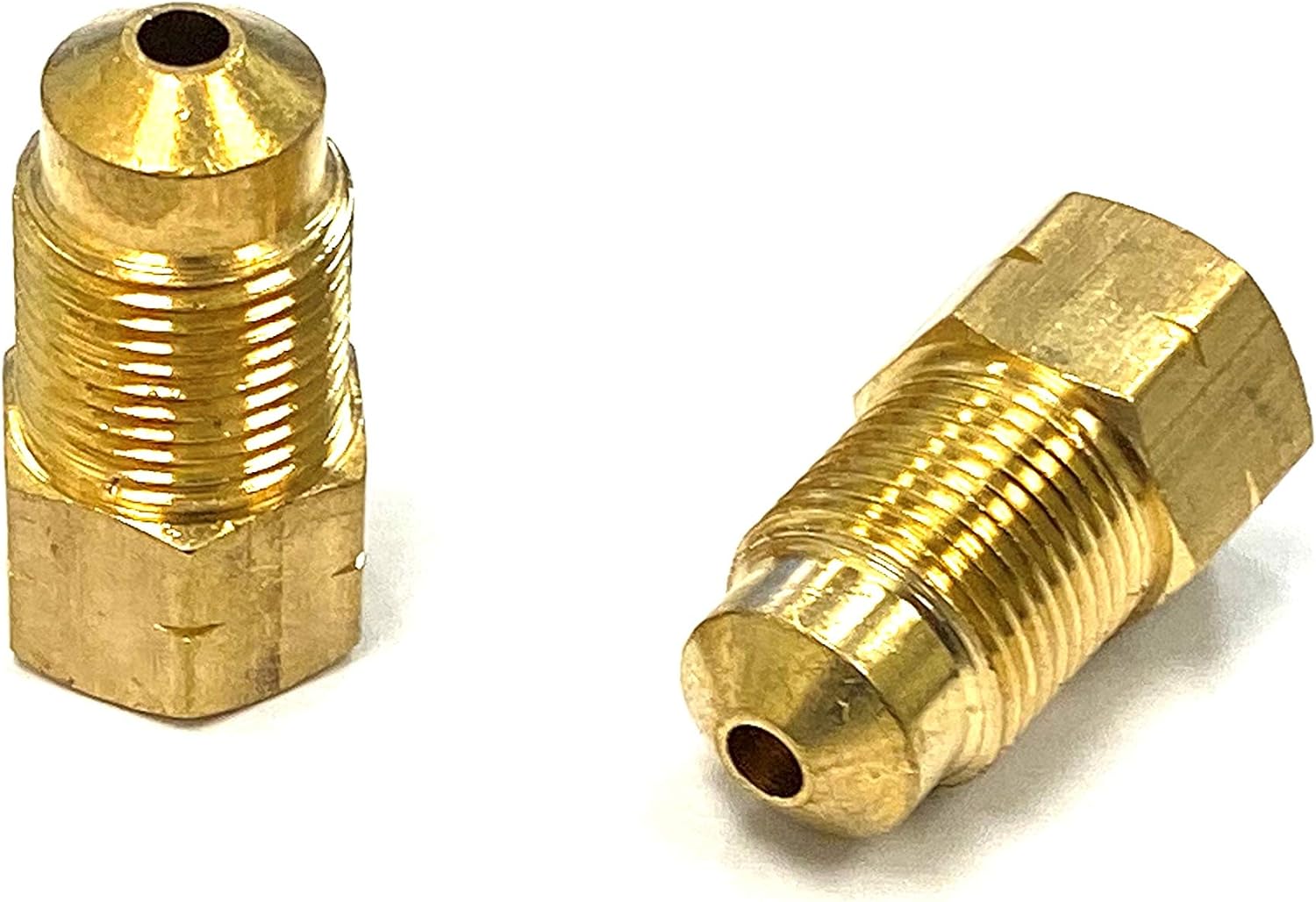 10mm X 1 0 Male Bubble Brass Metric Brake Line Adapter 3 16 SAE 10mm X 1 0 Male Bubble Brass Metric Brake Line Adapter 3 16 SAE