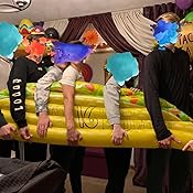 Amazon.com: Coconut Float Pool Floats; Taco Pool Raft, 6.5 Ft.: Toys ...