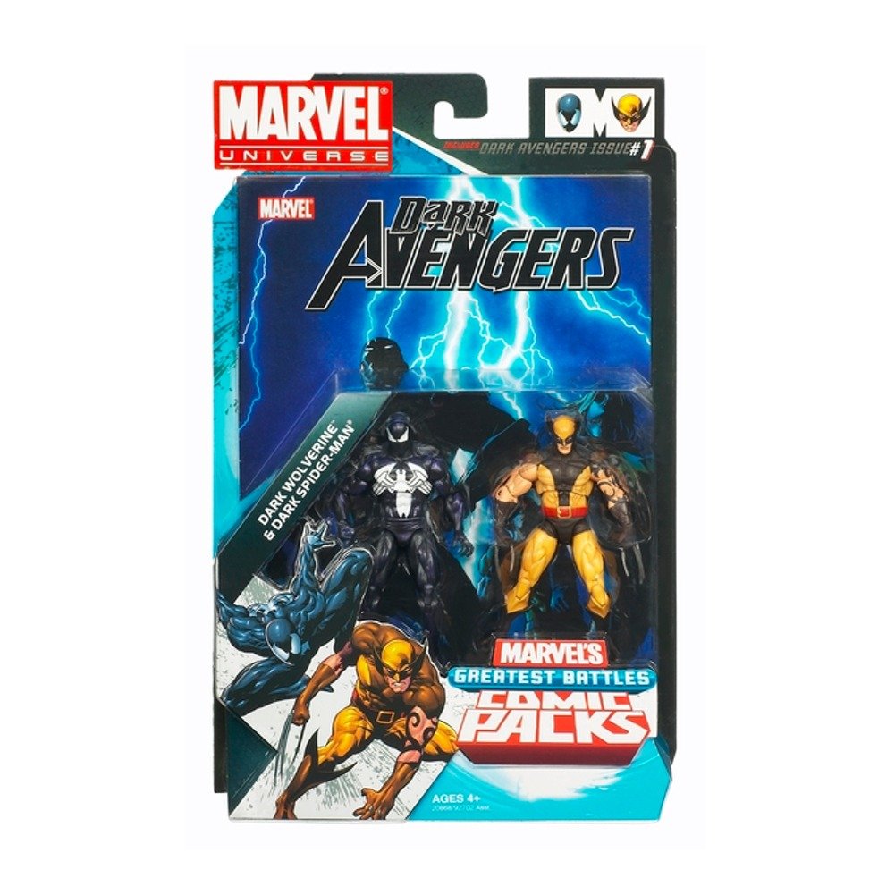 Mua Marvel Universe 3.75" Comic Pack Dark Wolverine & Dark Spider-Man ...