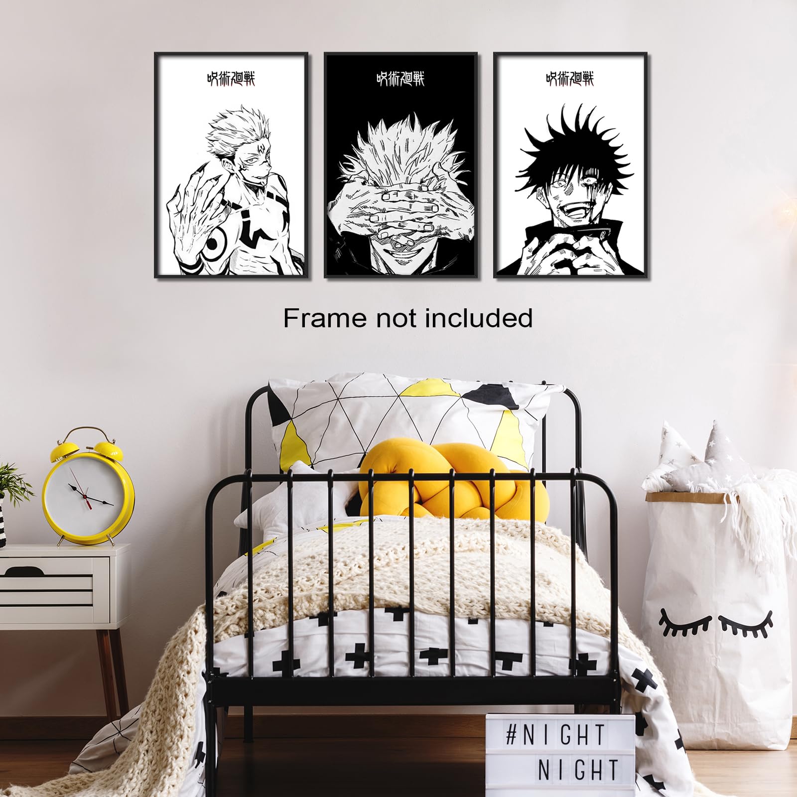 Hannahcos Japanese Anime Jujutsu Kaisen Gojo Satoru Poster For Room ...