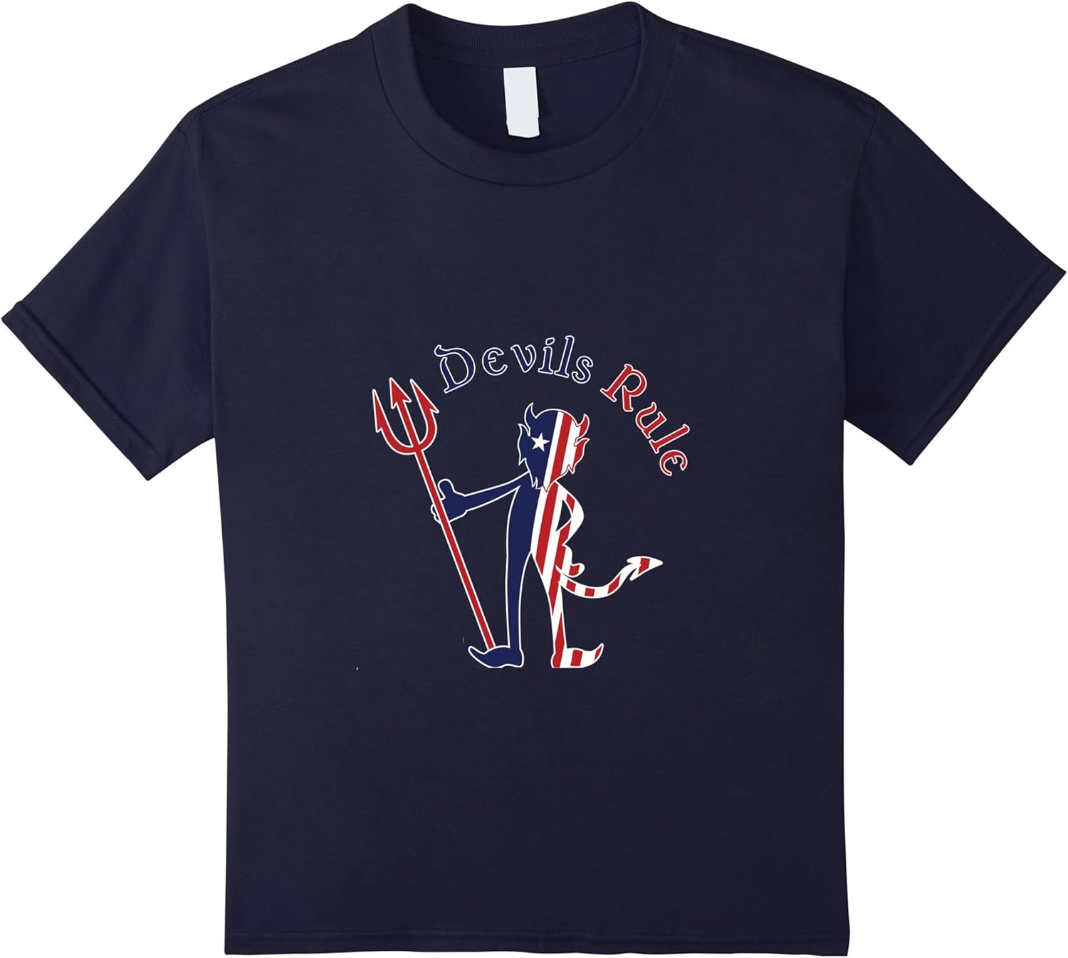 Amazon.com: Zanesville Blue Devils Rule T-Shirt: Clothing