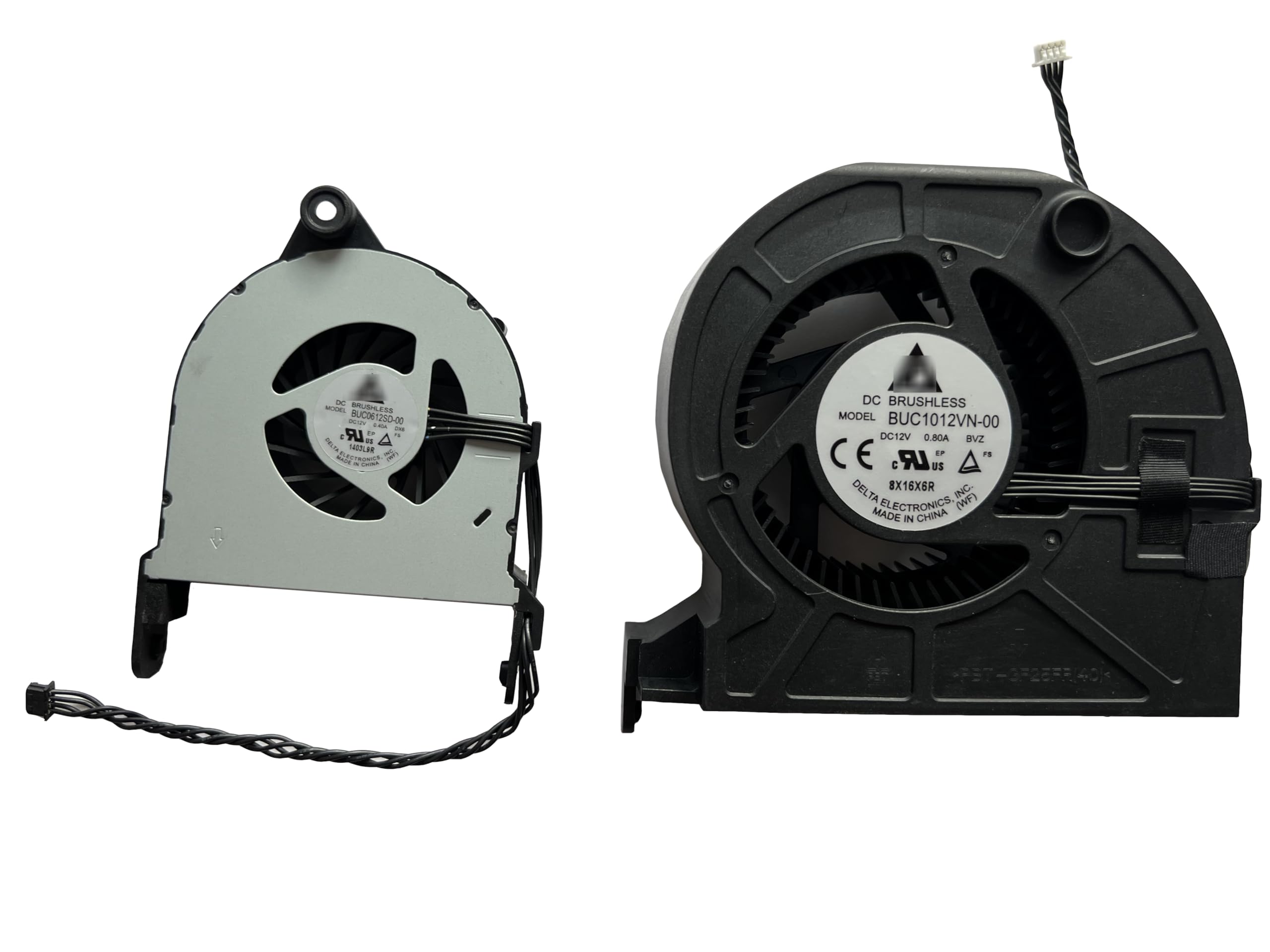 HK-Part Fan for HP Z2 Mini G3 G4 CPU & Gpu Cooling Fan Set P/N 907102 ...