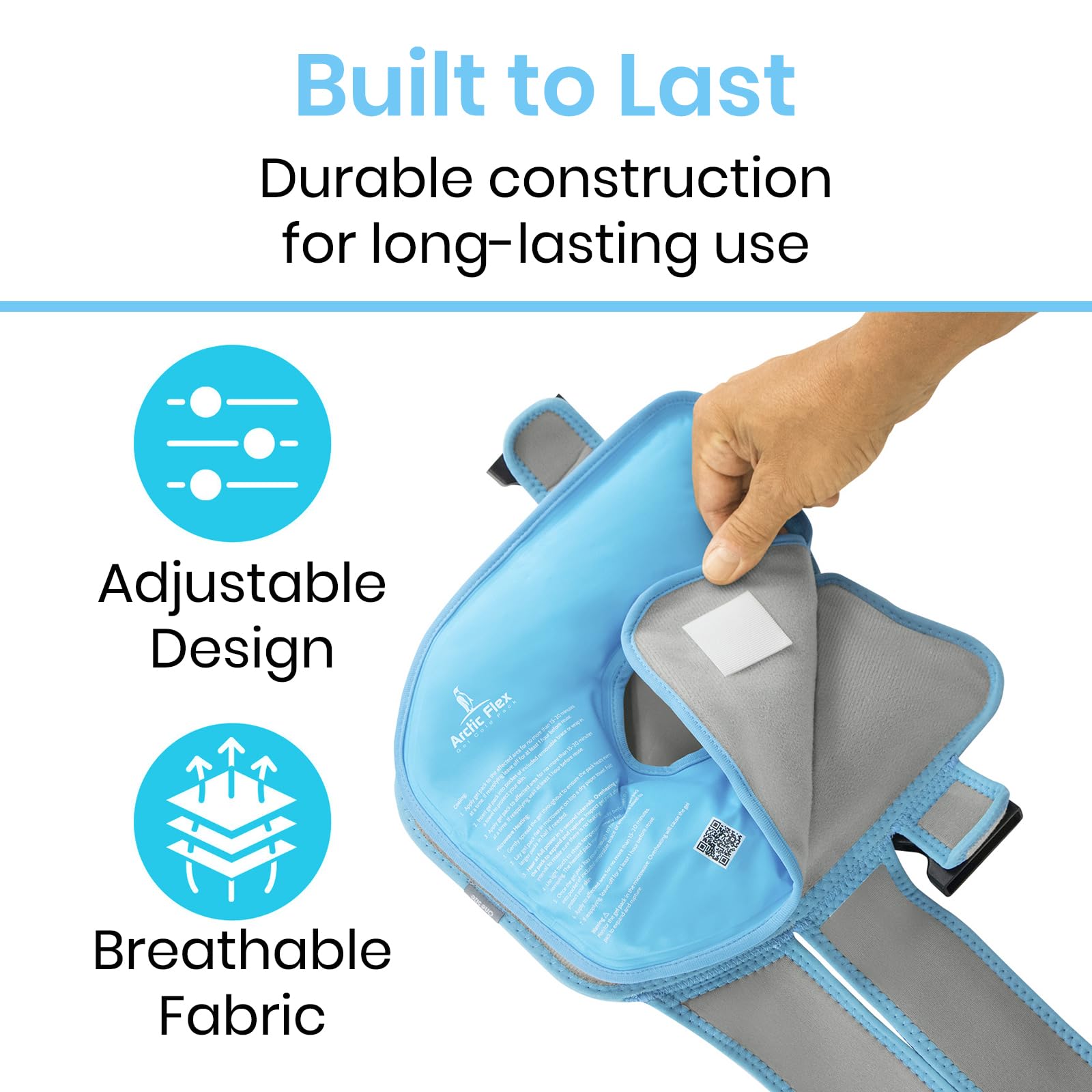 Mua Arctic Flex Shoulder Ice Pack Brace - Cold Compression Wrap with ...