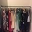 Oypla 4ft Garment Clothes Rail Super Heavy Duty All Metal Black: Amazon ...