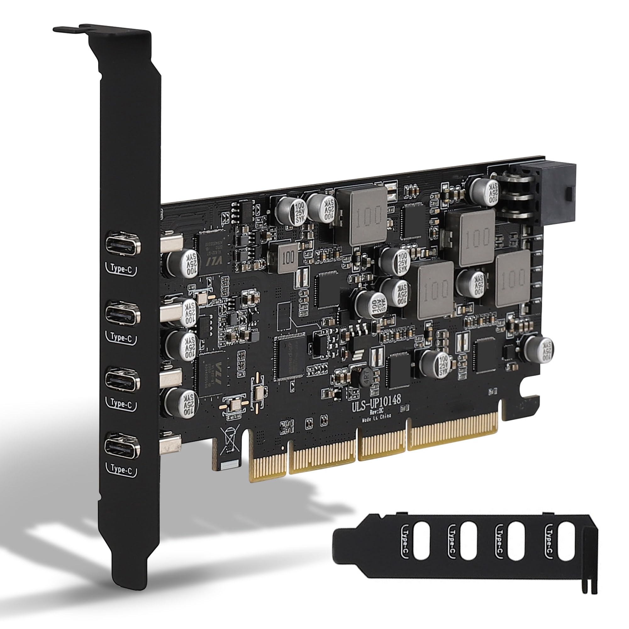 Mua Sinefine USB PCIe Card Power Delivery 4 USB Type-C Ports, PCIe USB3 ...