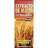 Amazon.com: Extracto De Malta Con Hemoglobina Y B-12vitaglobina B-12 ...