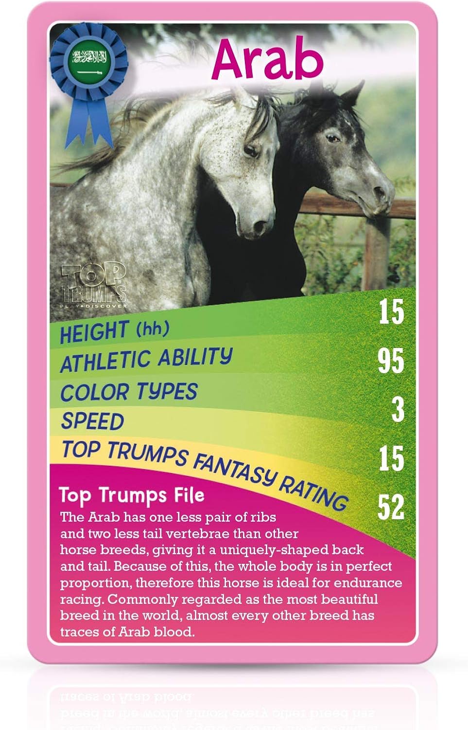 Top Trumps Horses, Ponies and Unicorns Card Game Pink 003491 – BigaMart