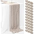 Amazon.com: 12 Pack 10Ft Rosy Brown Cheesecloth Table Runner 35 x 120 ...