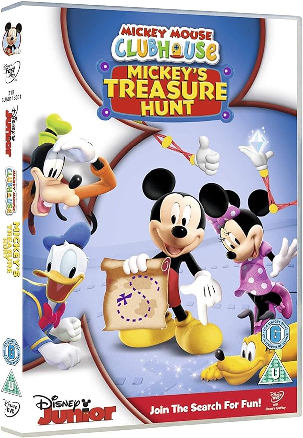 Mickey Mouse Clubhouse - Mickey's Treasure Hunt [DVD]: Amazon.fr ...