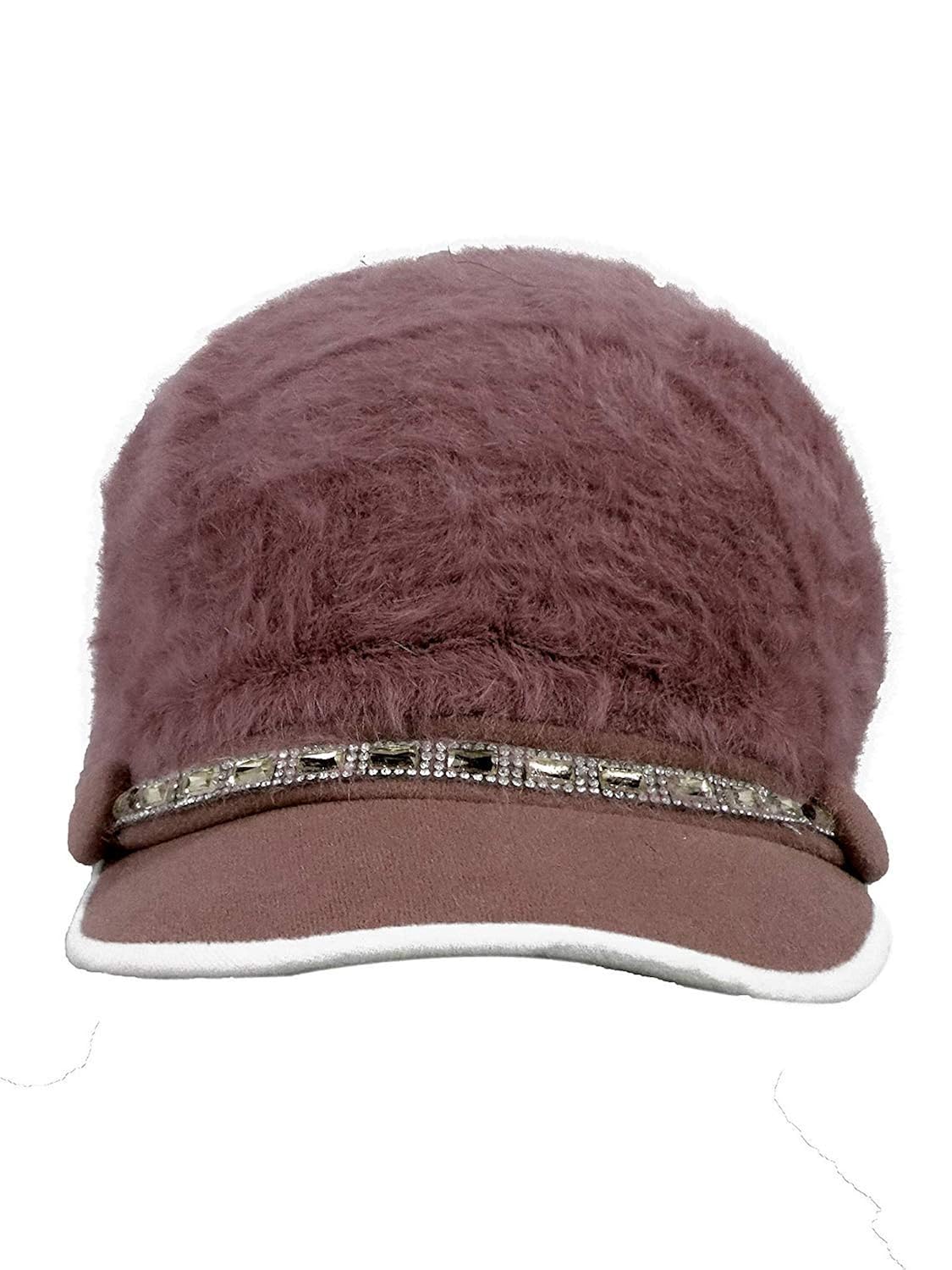 Buy Prime Flat Cap Women Winter Wear Accessories Warm Hat for Party and ...
