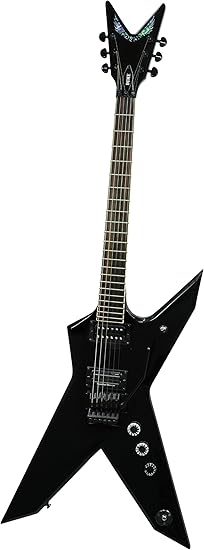 Dean Dimebag Rebel ML Electric Guitar with Case - Classic Black: Amazon ...