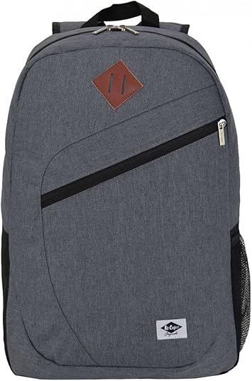 Lee Cooper Marl Backpack, Unisex Lightweight Rucksack, Sports, School ...