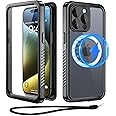 Amazon.com: Beeasy for iPhone 15 Pro Waterproof Case with Magsafe, IP68 ...