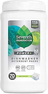 Amazon.com: Seventh Generation Ultra Power Plus Dishwasher Detergent ...