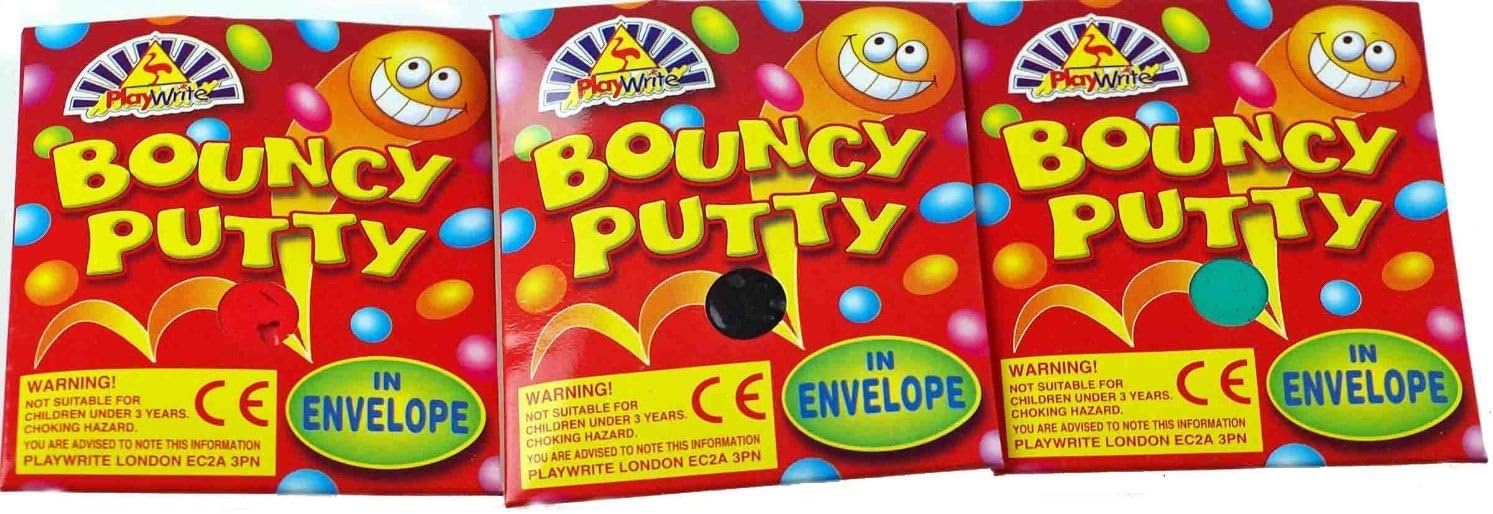 3 Packets of Bouncy Putty: Amazon.co.uk: Toys & Games