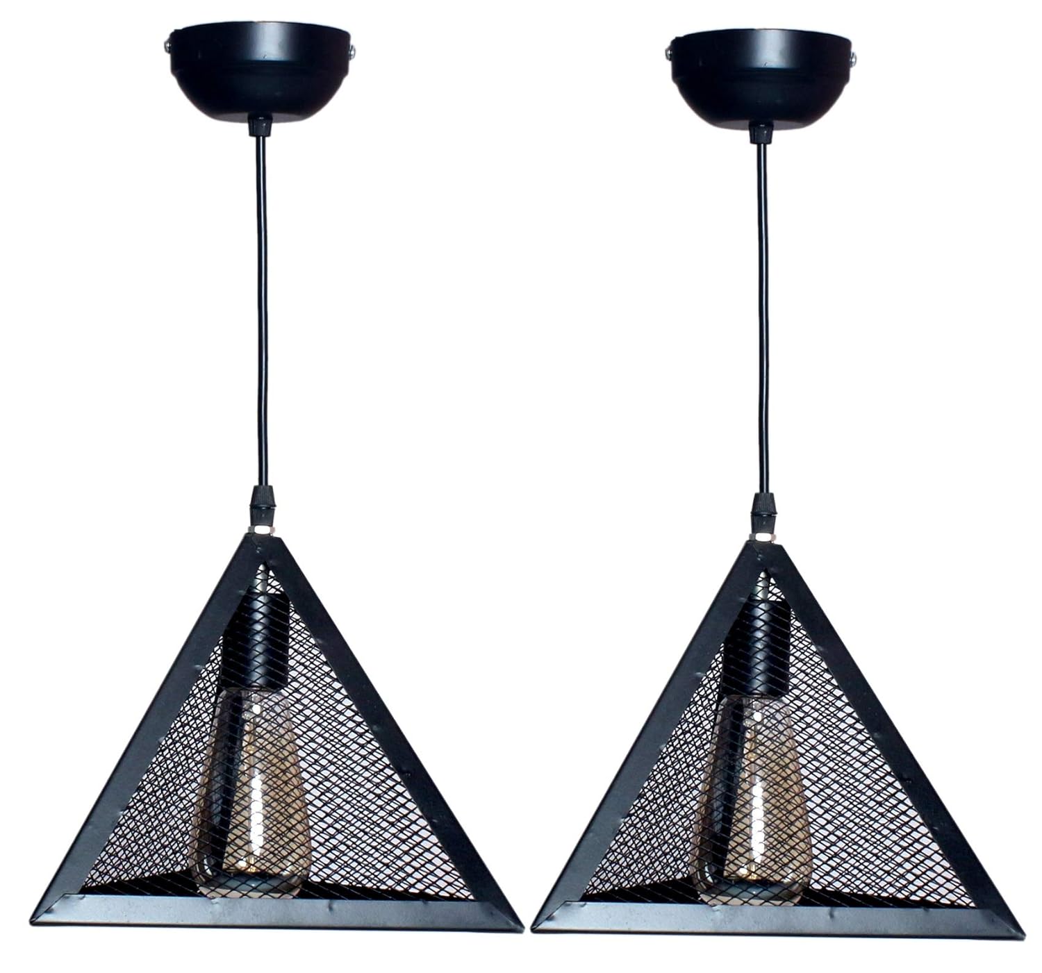 Buy Genree Hang121 Triangle Shaped Unique and Decorative Hanging Light ...