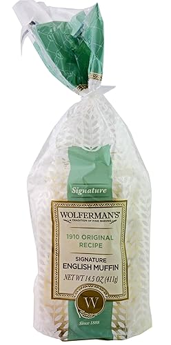 Wolferman's 1910 Original Recipe, Signature English Muffin,, 14.5 Count ...
