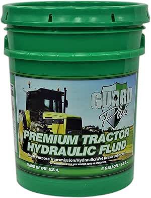 Amazon.com: Guard Plus Premium Tractor J20C Hydraulic Oil - 5 Gallon ...