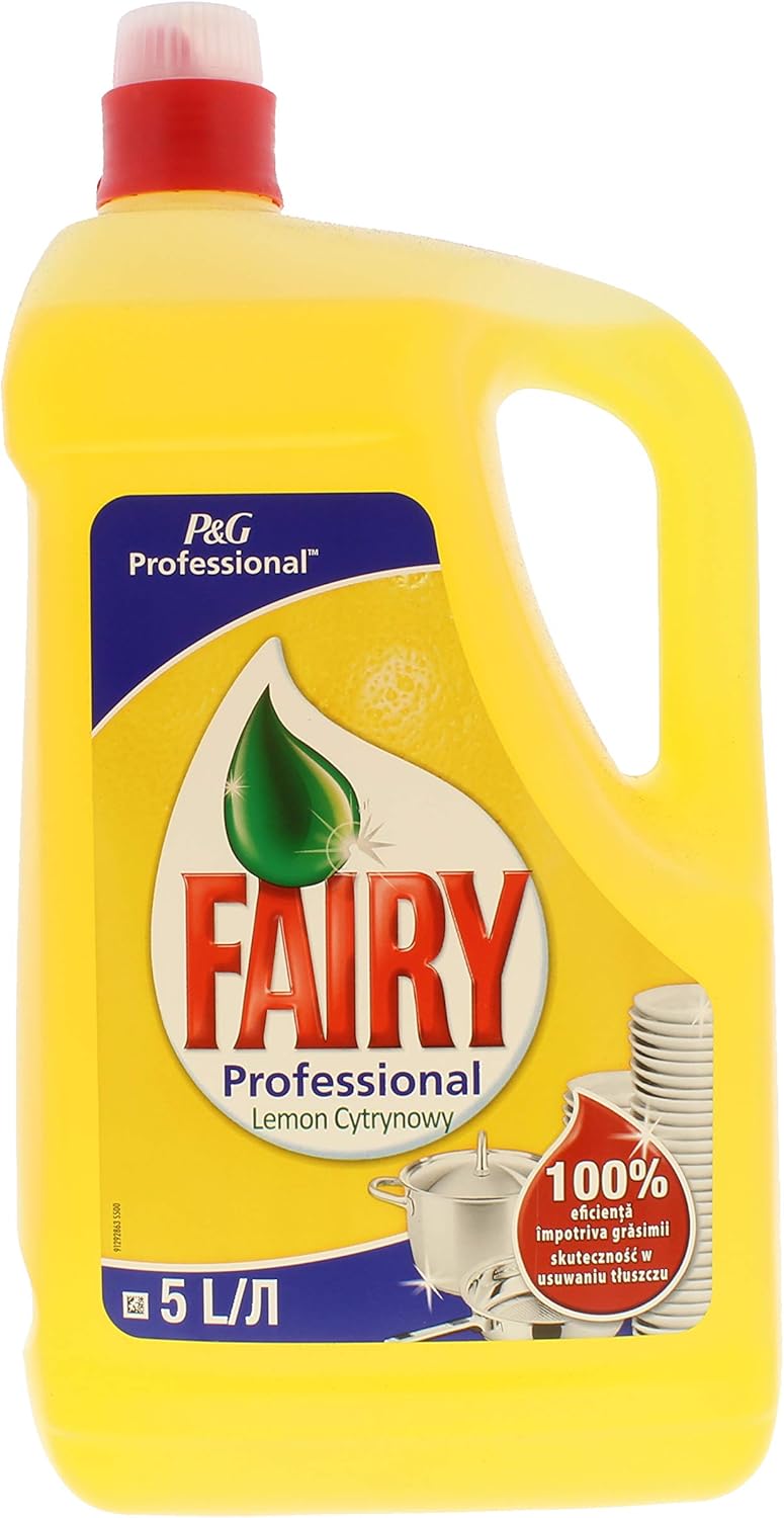 FAIRY 5L W/Up Liquid Lemon Lab: Amazon.co.uk: Beauty