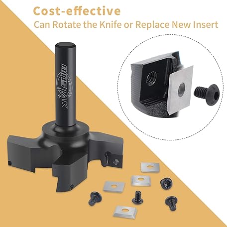 Mua CNC Spoilboard Surfacing Router Bit, 1/2" Shank 3" Cutting Diameter ...