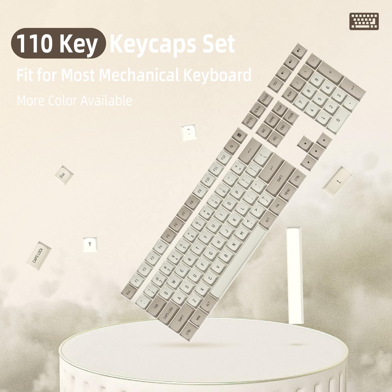 Mua 110 Key Custom PBT Keycap Set Double Shot OEM Profile for 61/68/87 ...
