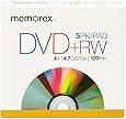 Amazon.com: Memorex Products - DVD+RW, w/ Jewel Case, 4.7GB 5/PK: Electronics