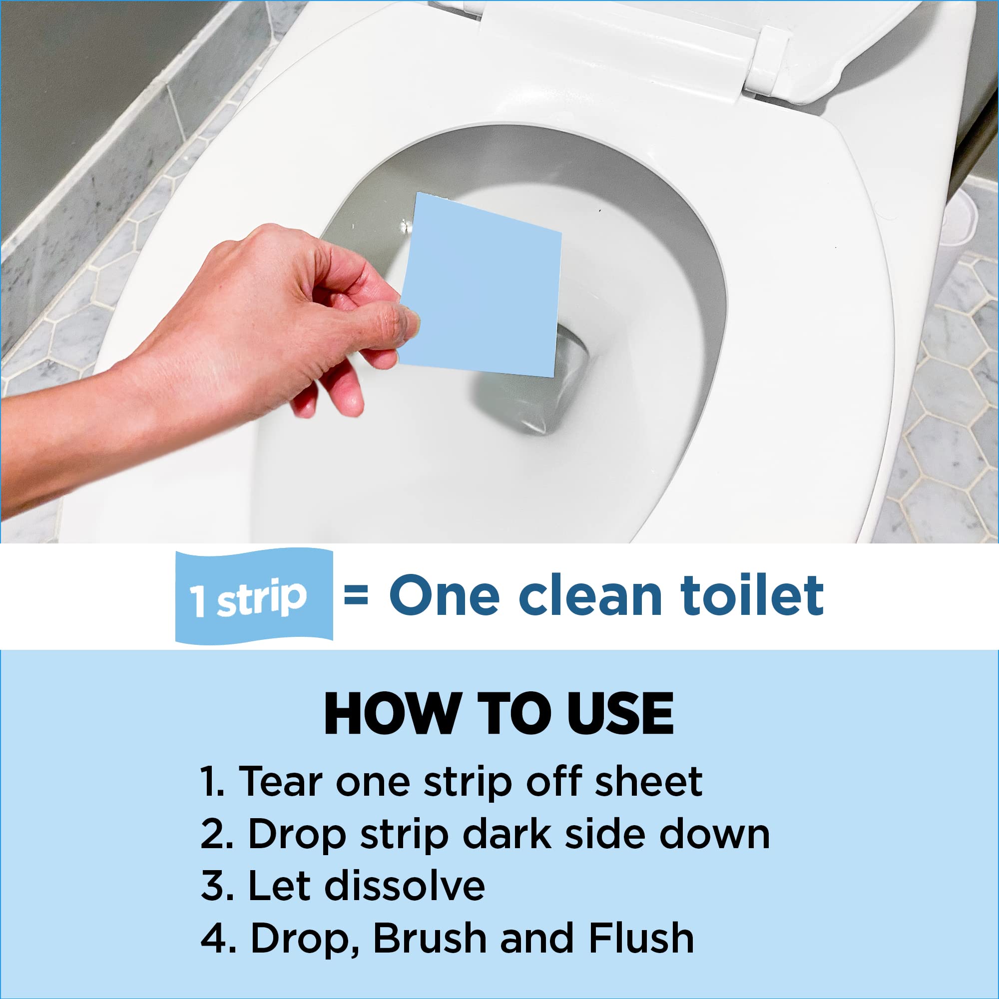 Mua Nature Clean Non-Toxic Toilet Bowl Cleaners Strips 36 count ...