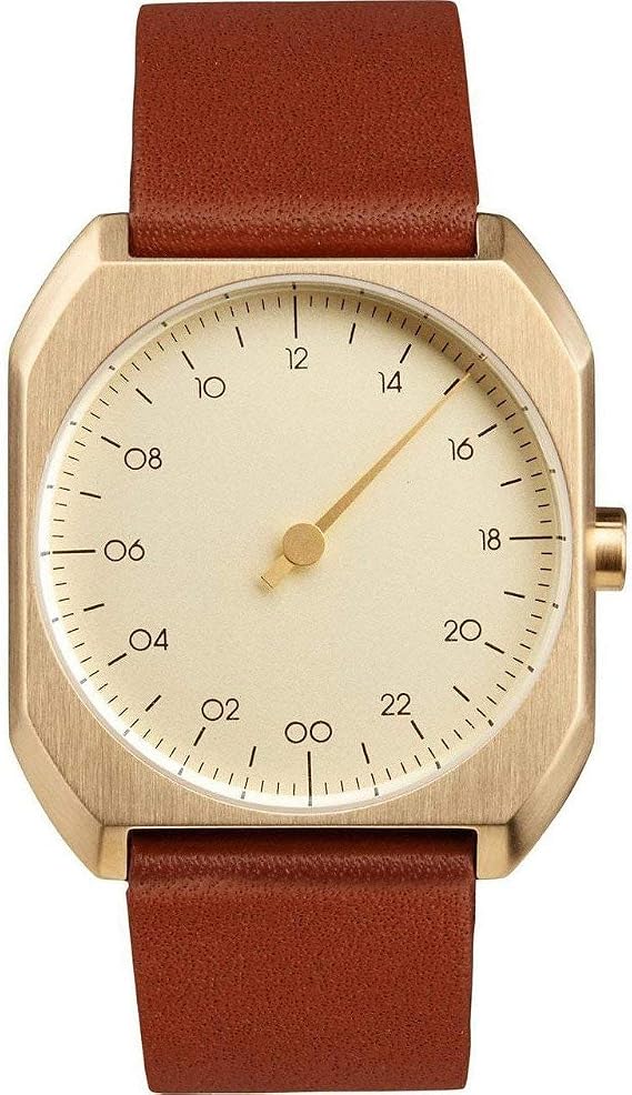 Slow Mo 07 - Swiss Made unisex 24 ore una lancetta orologio colore oro ...